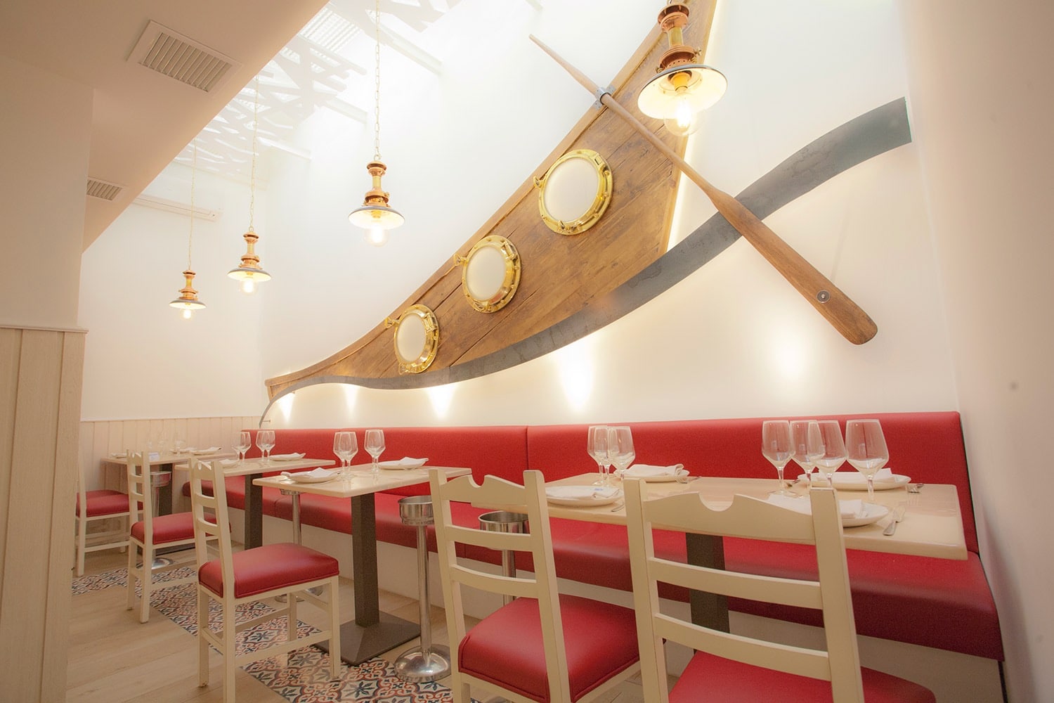 Restaurante La Trainera Madrid - Pescados y Mariscos